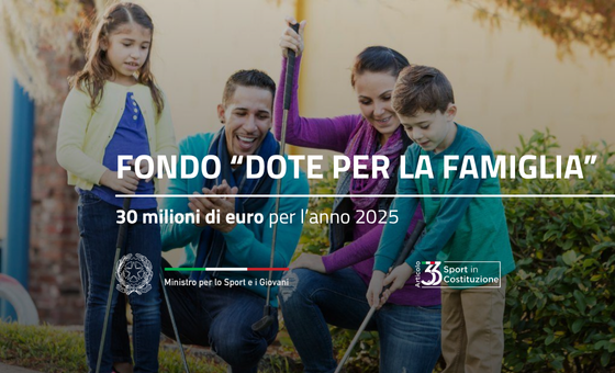 Aperte le adesioni per il fondo “Dote Famiglia 2025”